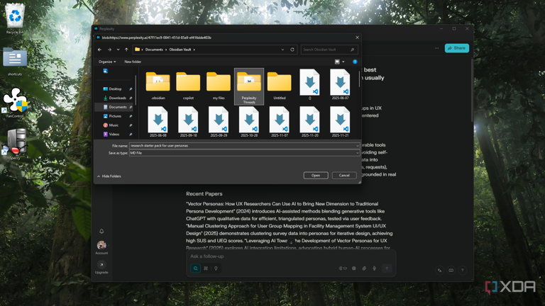 I added Perplexity to my local note-taking stack thanks to this one simple feature