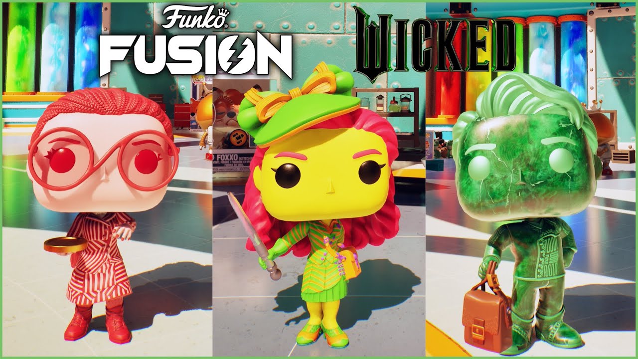 Funko Fusion Wicked Movie Pack 3 Gameplay (Prince Fiyero, Elphaba, Glinda)