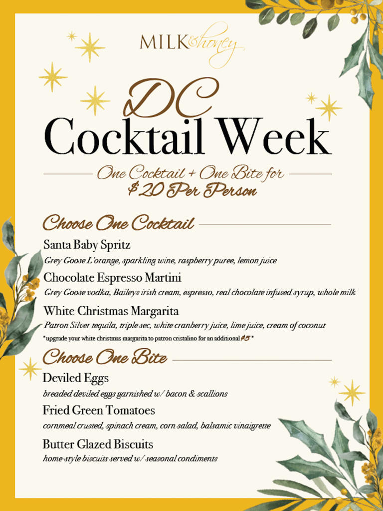 J. Hollinger’s and More: Four Locals for D.C. Cocktail Week