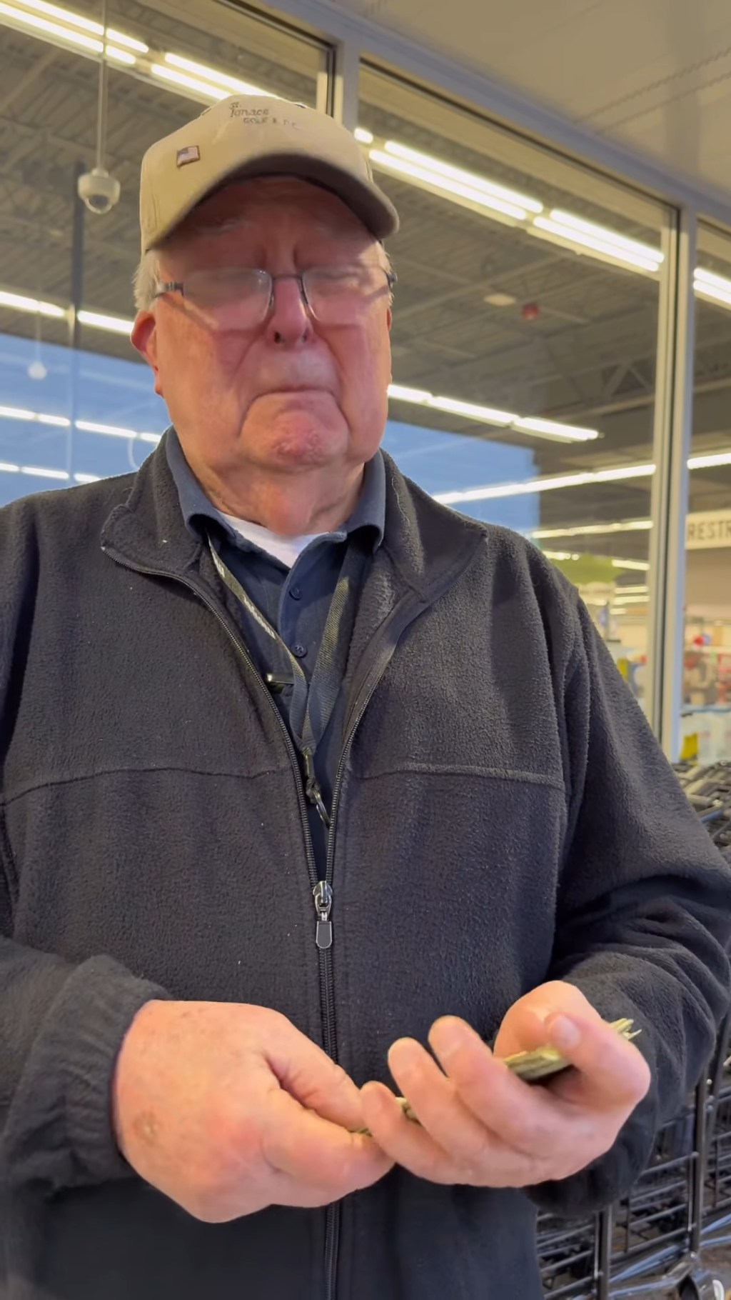 Army veteran Ed Bambas, 88, reveals he works full time at supermarket ...