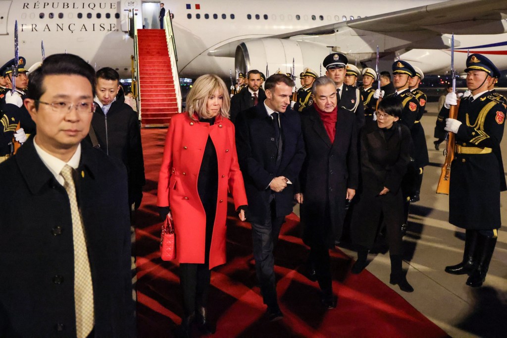 Macron arrives in China for talks with Xi on trade ties and Russia’s ...