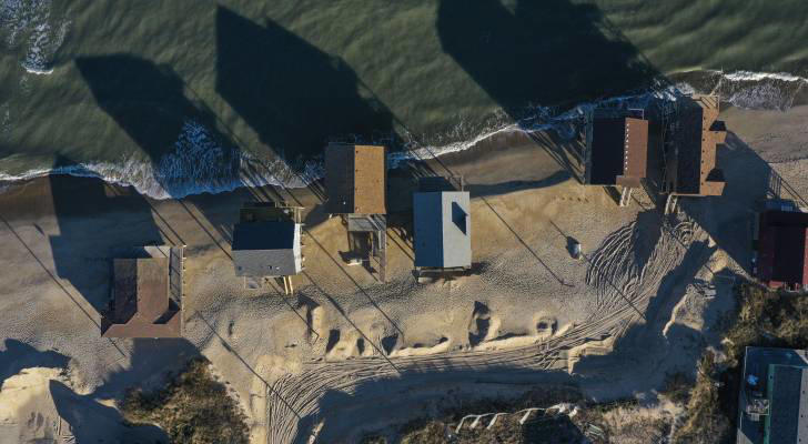 NC homeowner watches in shock from miles away as home collapses into ...
