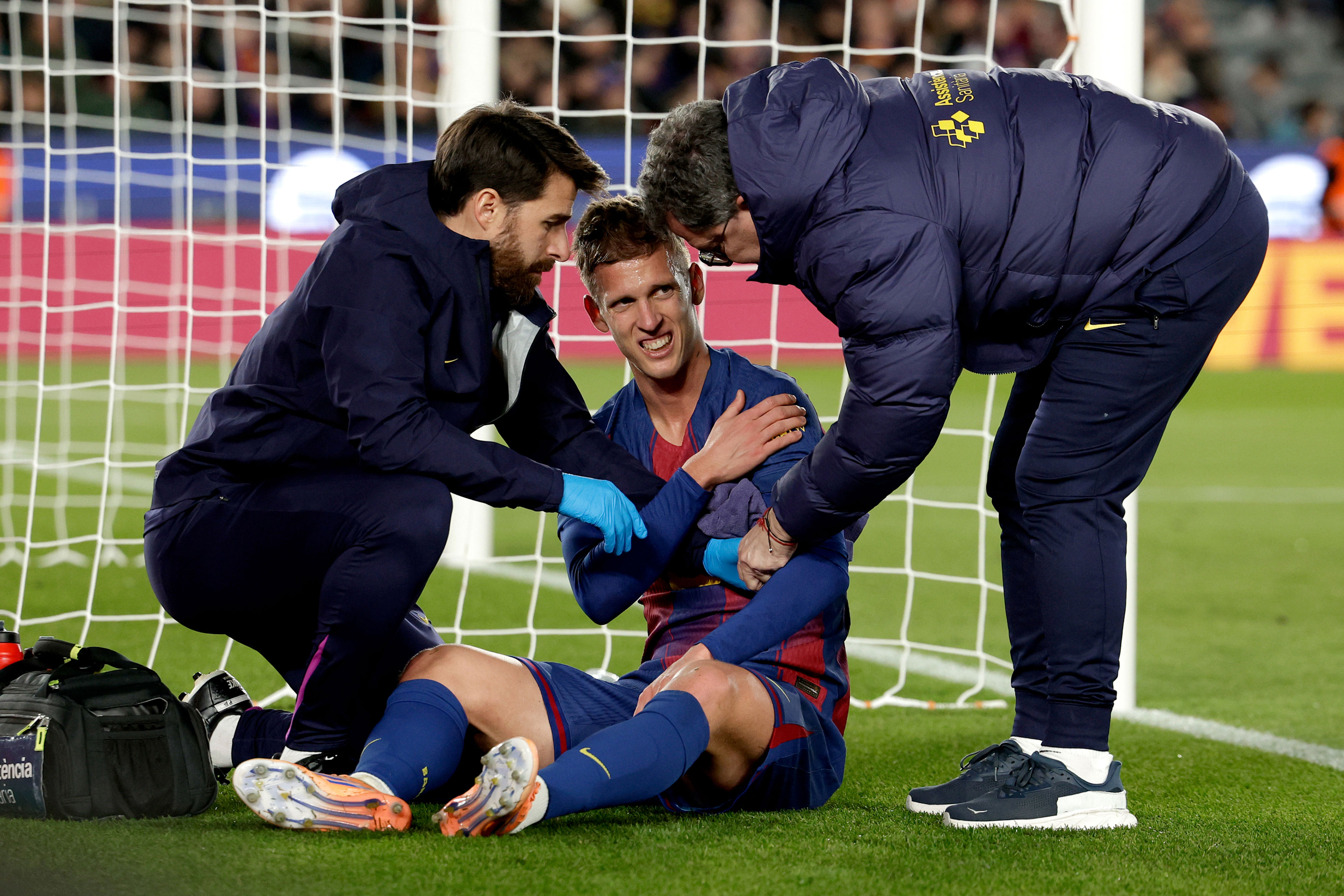 Barcelona confirm Dani Olmo injury and reveal when Spain star will return