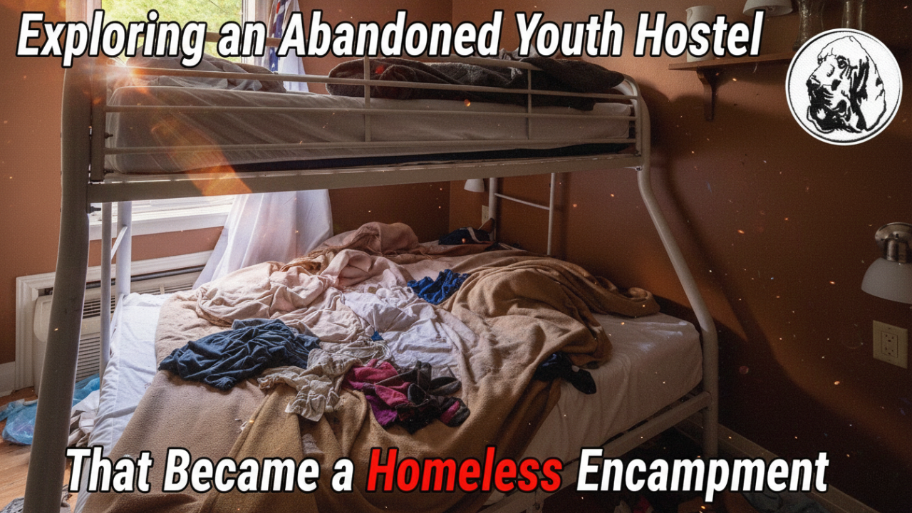 Exploring an Abandoned Youth Hostel That Became a Homeless Encampment