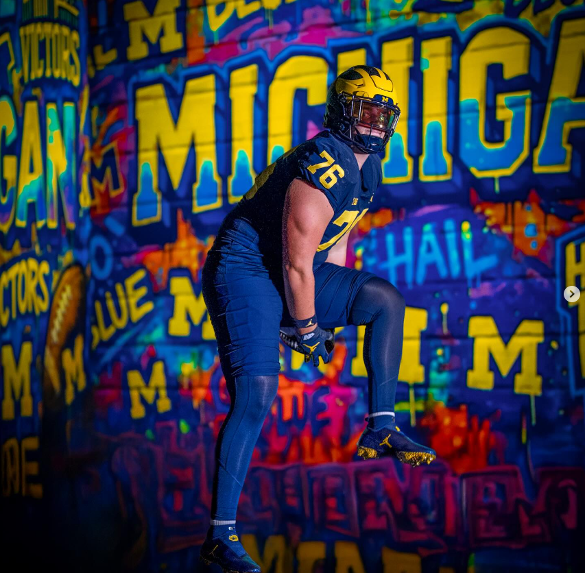 National Signing Day: OL Bear McWhorter signs with Michigan Football