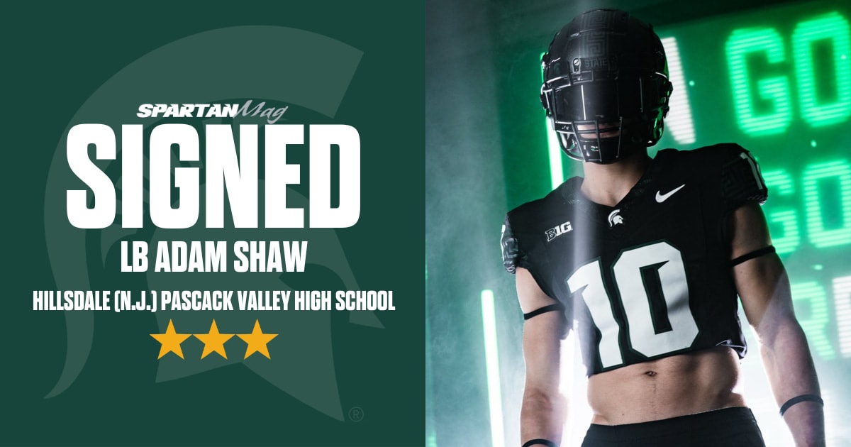 Michigan State signs 2026 three-star Hillsdale (N.J.) Pascack Valley LB ...