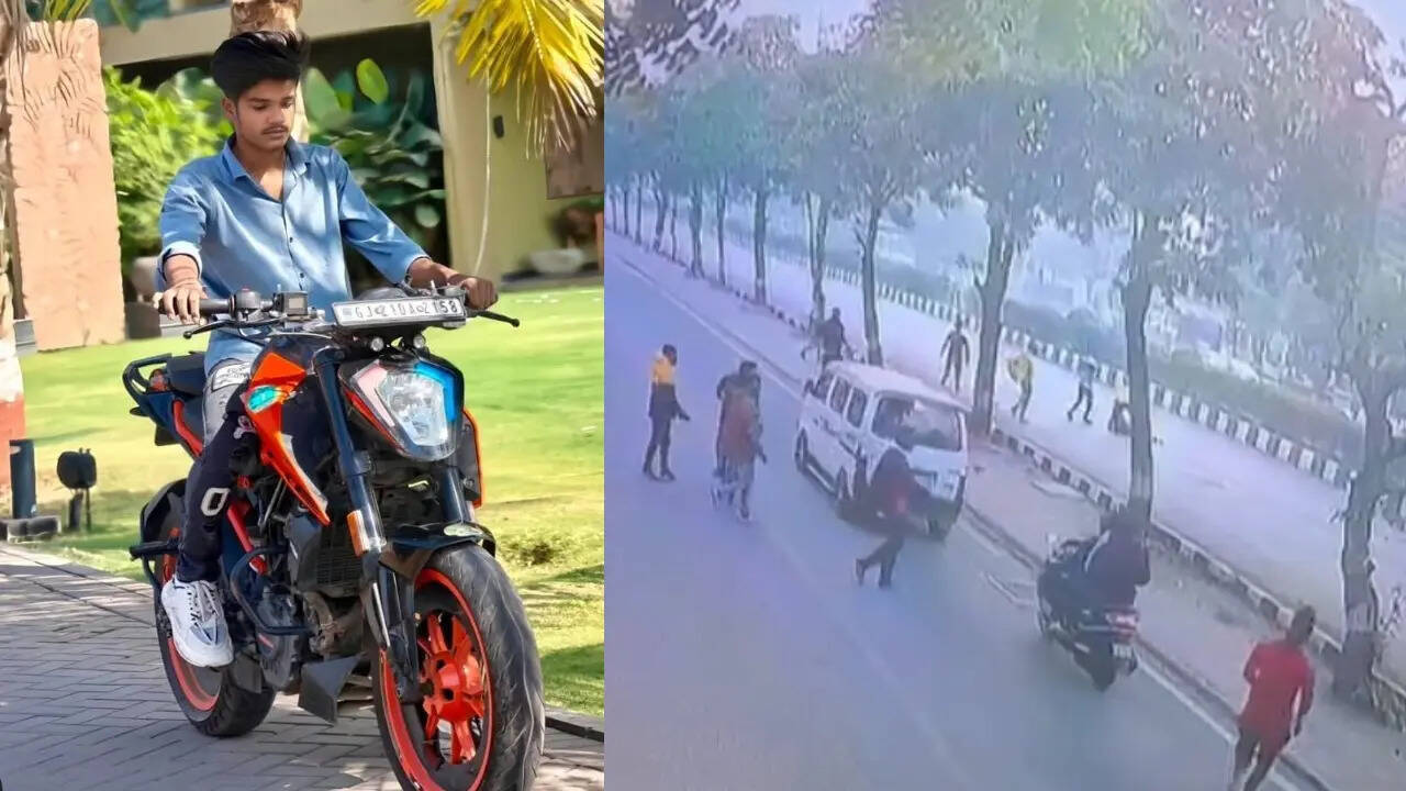 Reel Turns Fatal: Young YouTuber Dies in High-Speed Surat Bike Crash ...