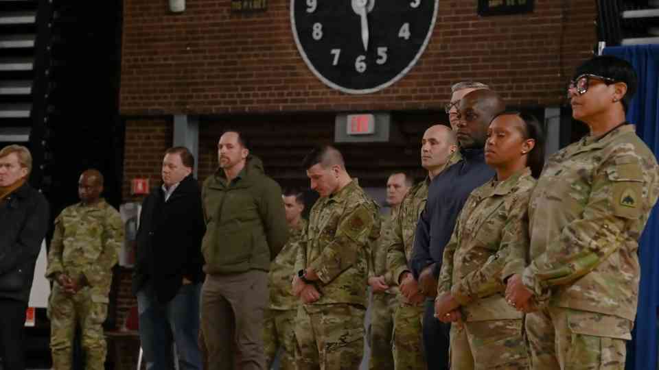 Secretary of War Shares Black Friday Dinner With American Troops