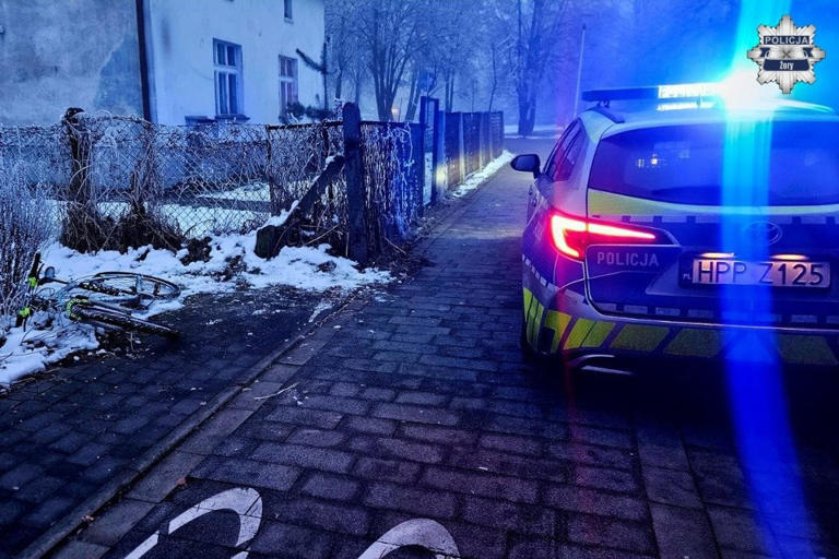 Rekordowe 10 tysięcy kary dla rowerzysty! W Żorach schwytano pijanego 35-latka, który uciekał ...