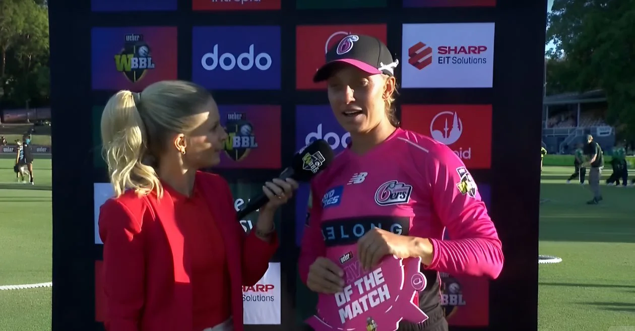 WBBL 2025: Ashleigh Gardner’s all-round display leads Sydney Sixers to ...
