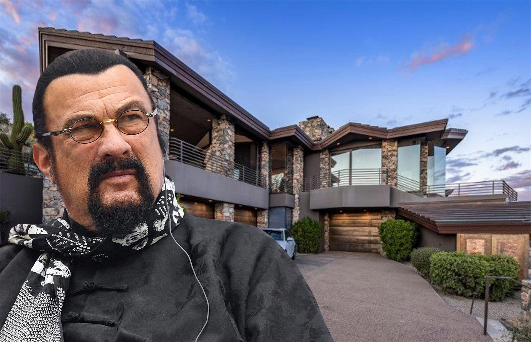 Das ist Steven Seagals kugelsichere Bunkervilla mitten in der Wüste