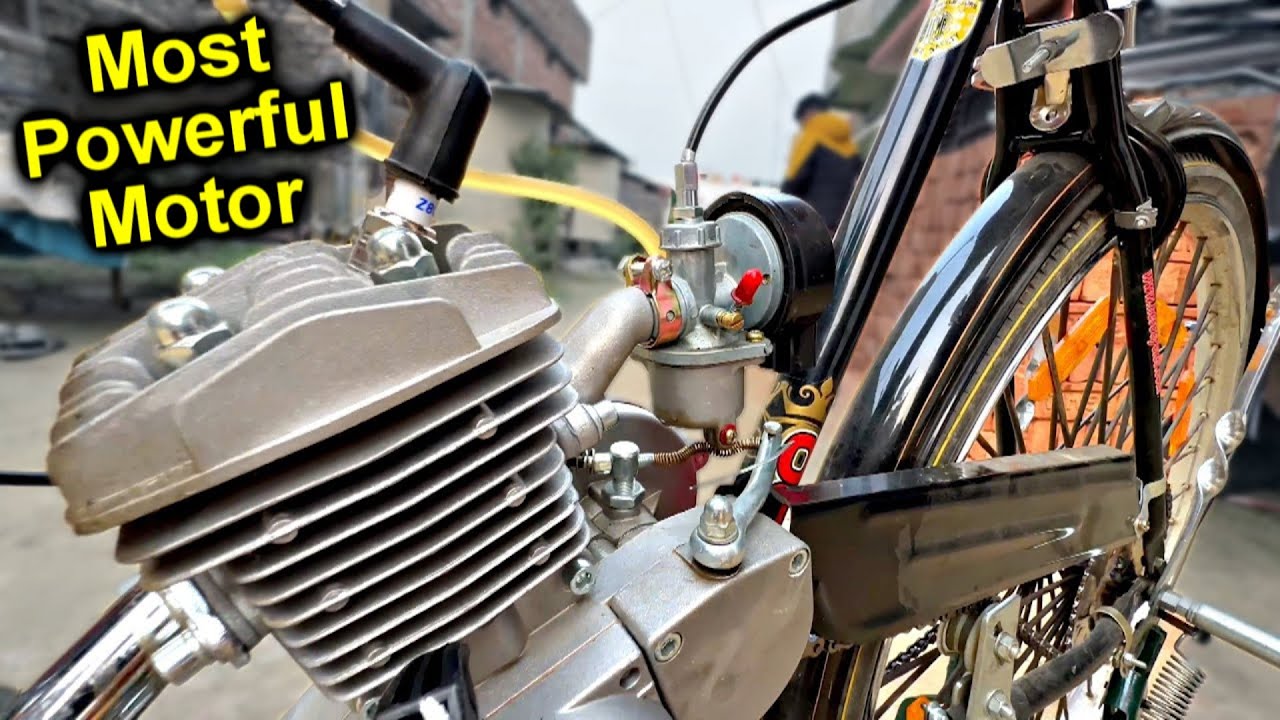 Motorized bicycle adventure: Testing an F80 80cc engine upgrade in real ...