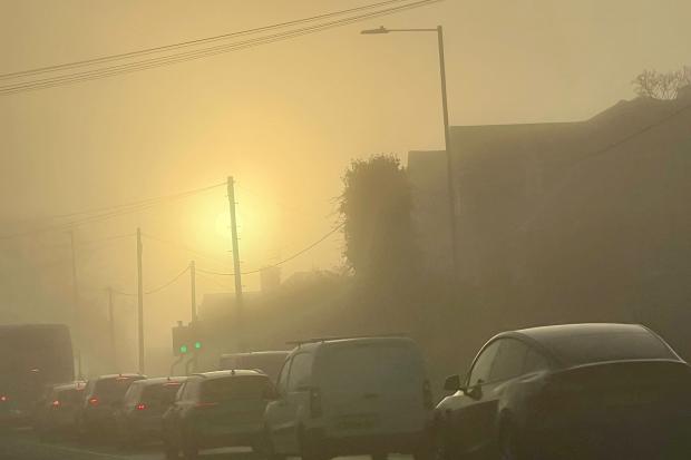 Yellow warning for fog issued in Reading