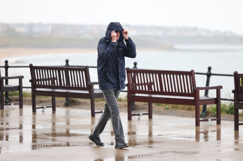 North East weather maps show exact date snow and 'very strong winds' to hit