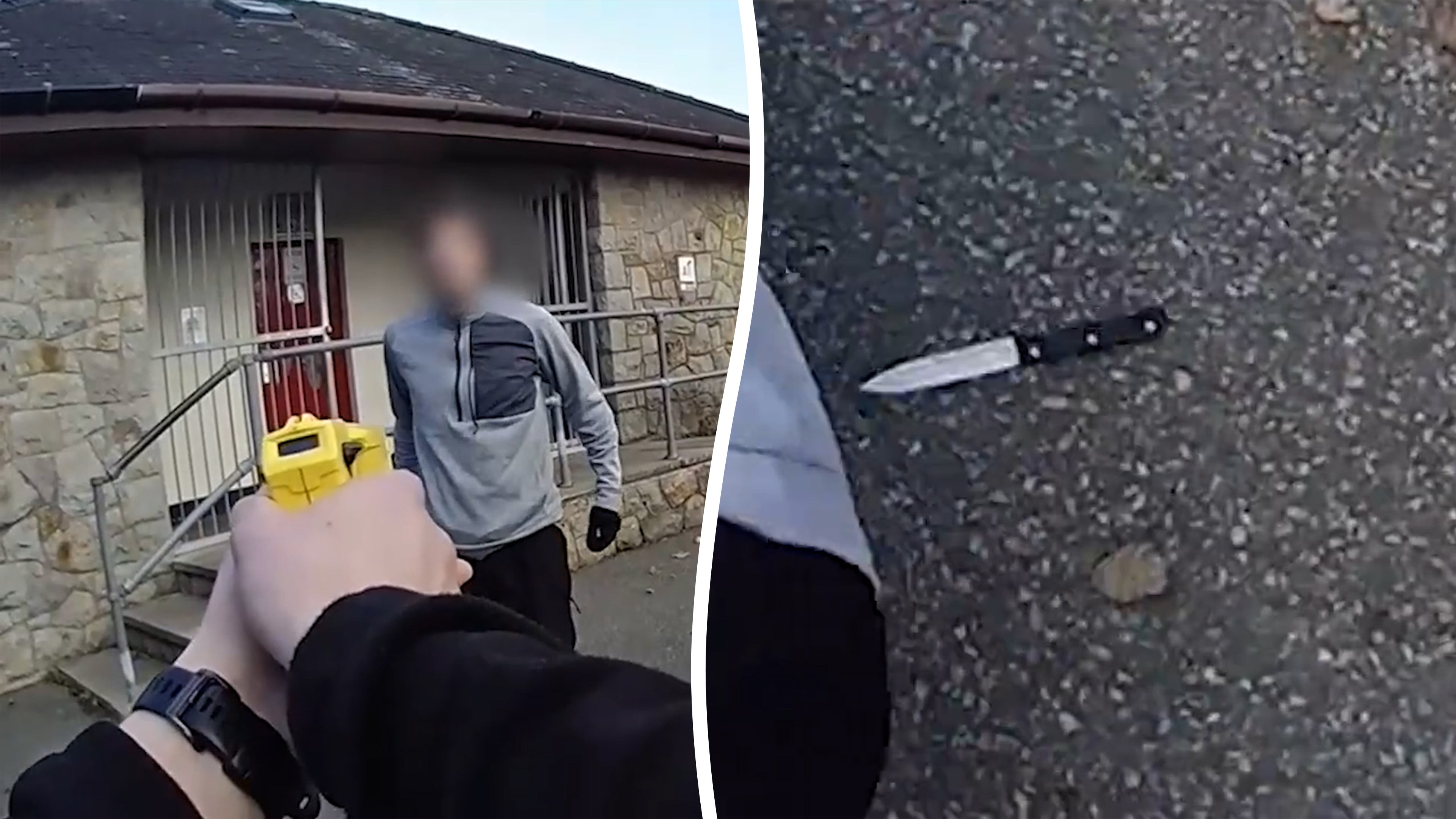 Video shows man being tasered by police goading them to 'taser me bro'