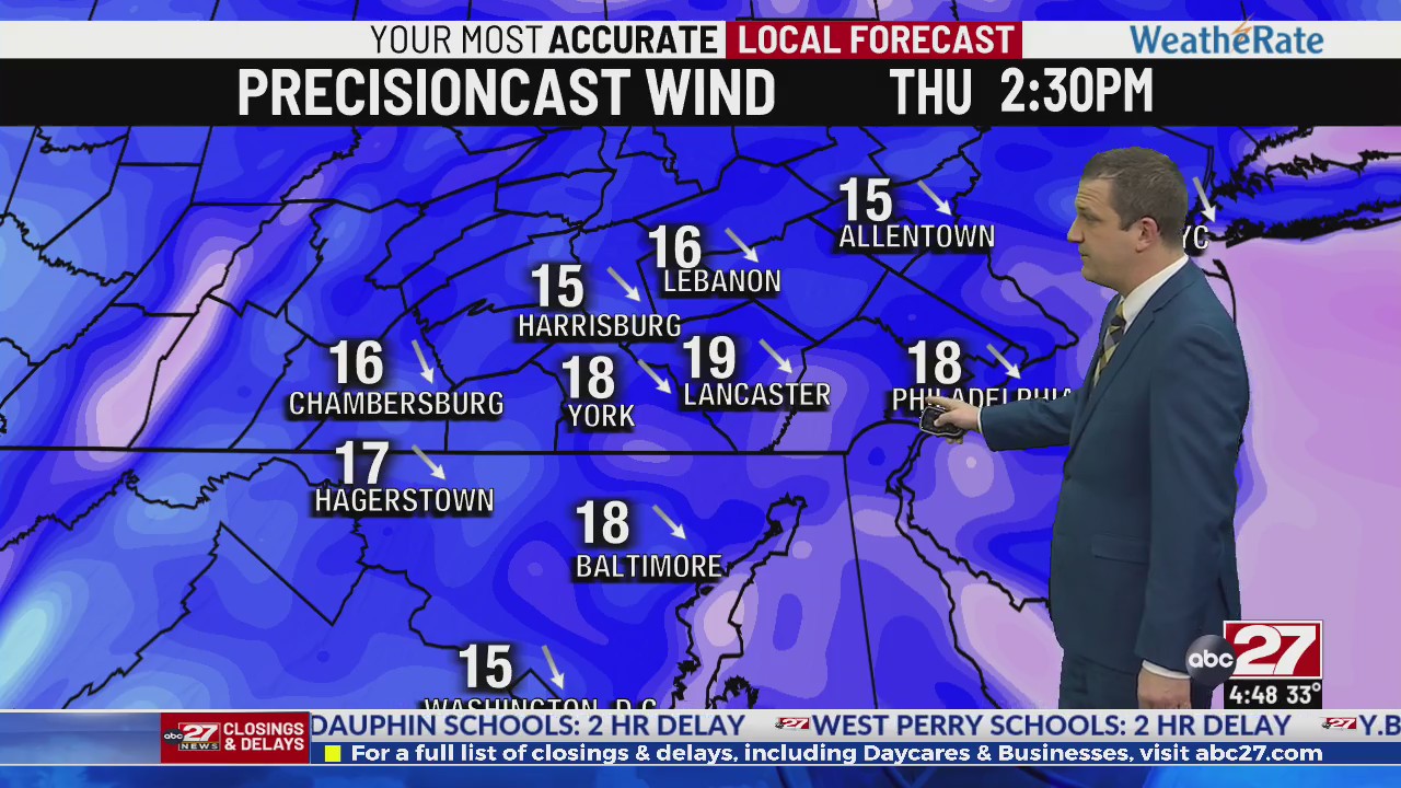 Brett's Wednesday Morning First Forecast