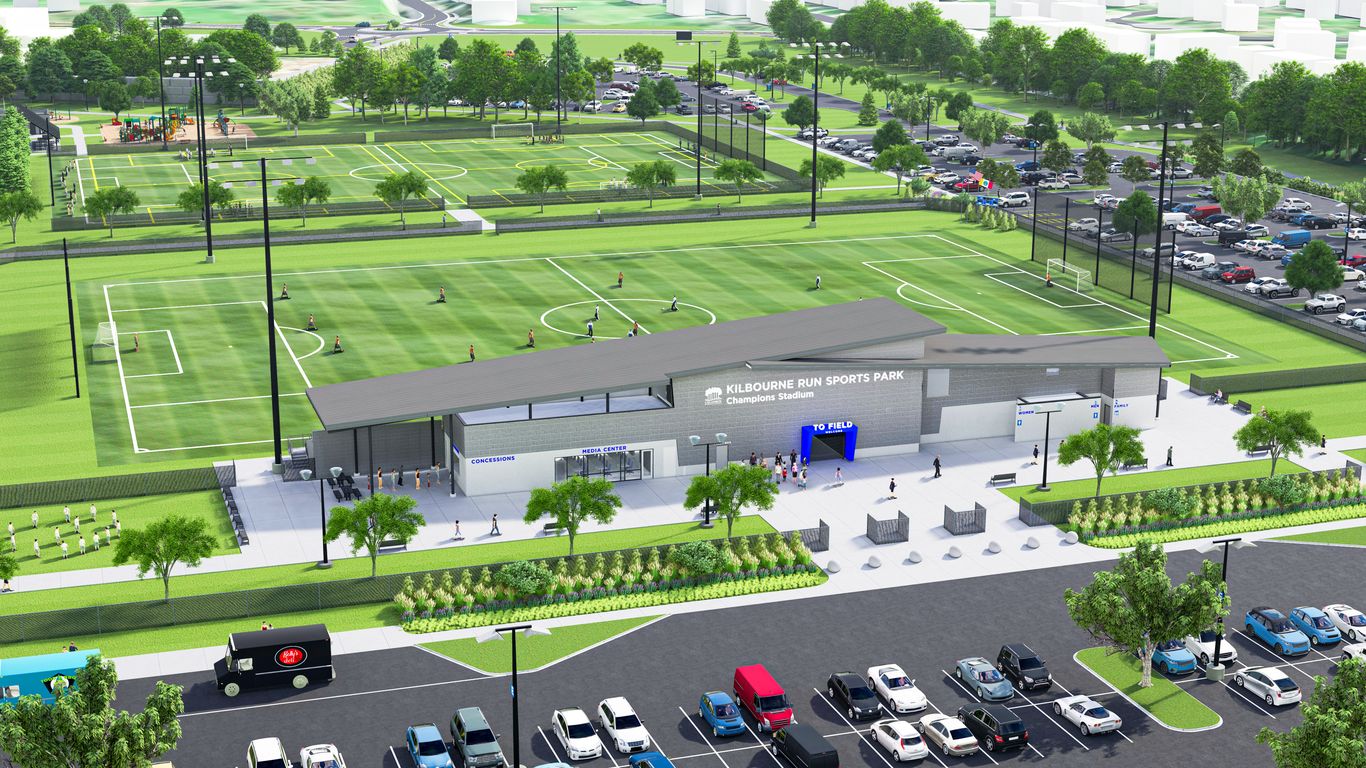 Kilbourne Run Sports Park nears completion of $40M soccer upgrade
