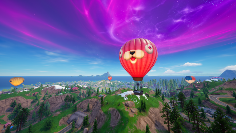 How to Use Hot Air Balloons in Fortnite
