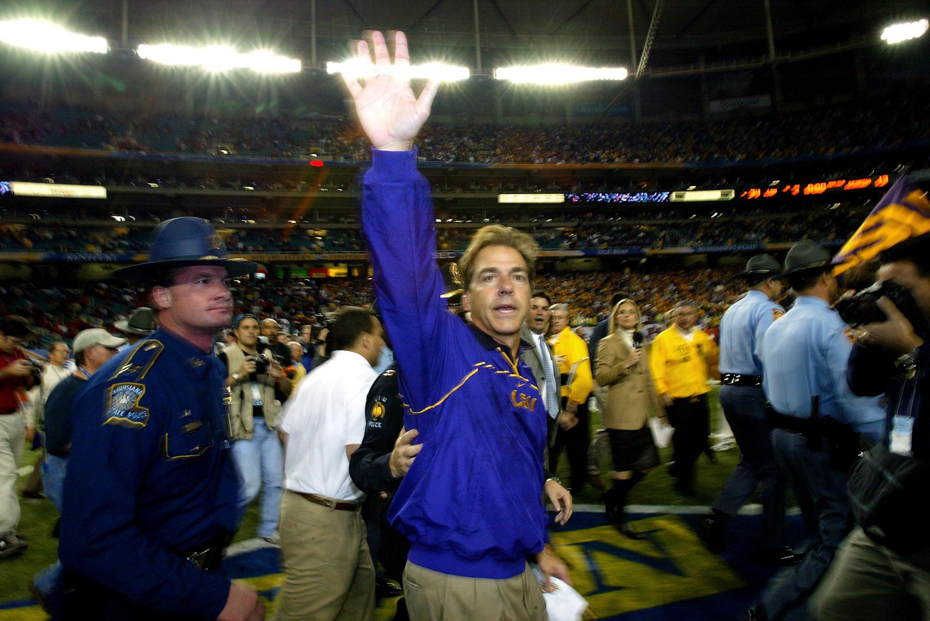 Nick Saban influenced Lane Kiffin to be LSU football's head coach
