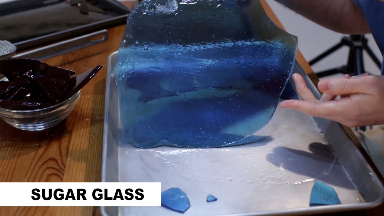 How to make sugar glass | Homemade edible glass recipe