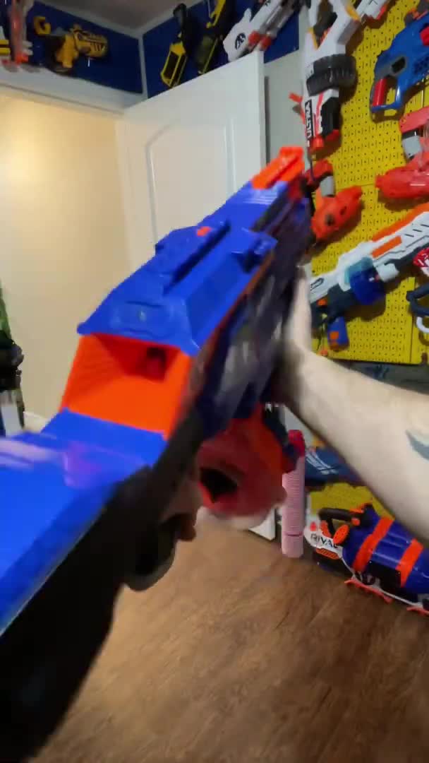 Nerf gun reload with Nerf gun upgrade | MacDannyGun #shorts