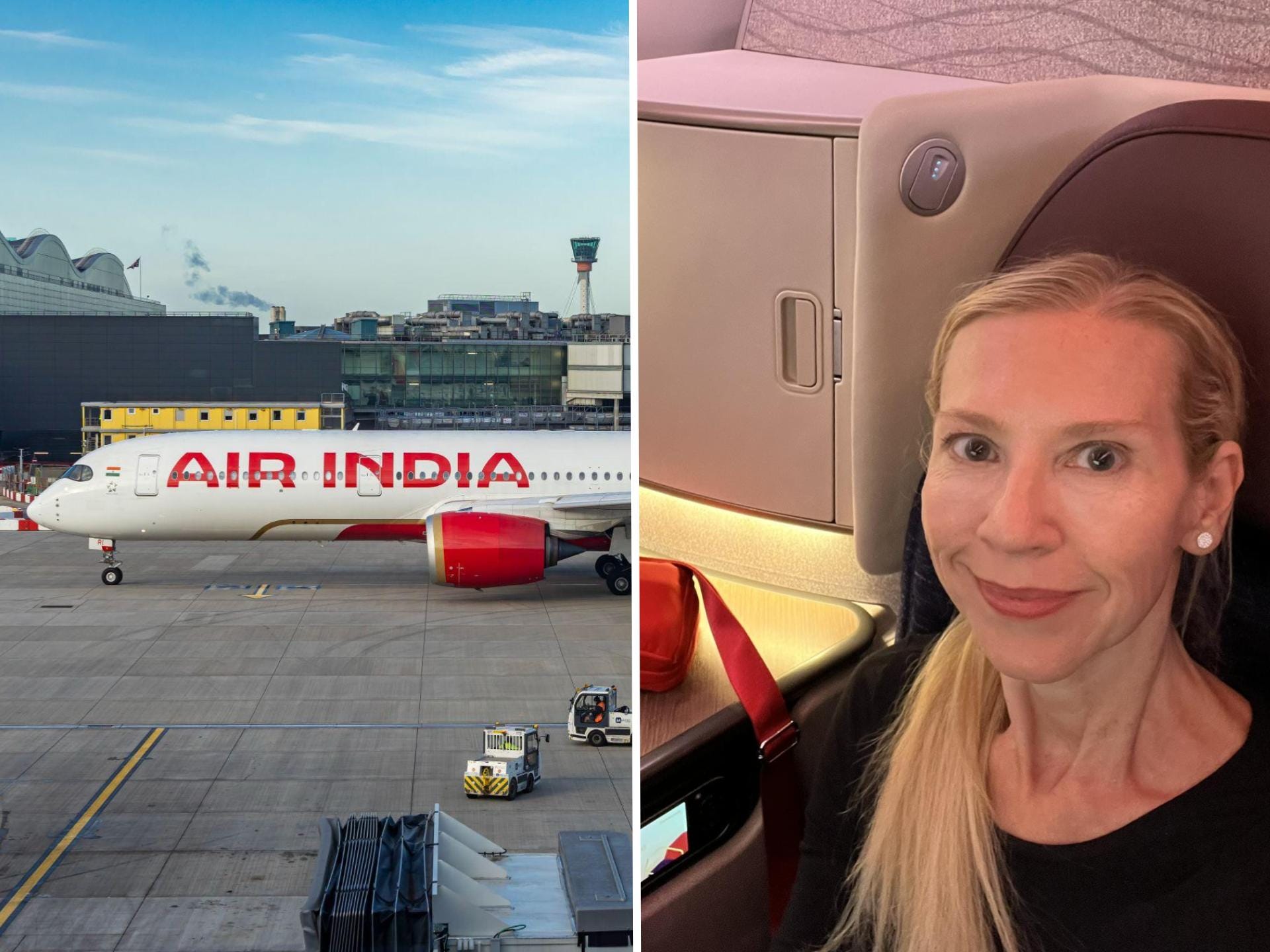 I flew in Air India's posh business-class seat for 15 hours. I didn't ...