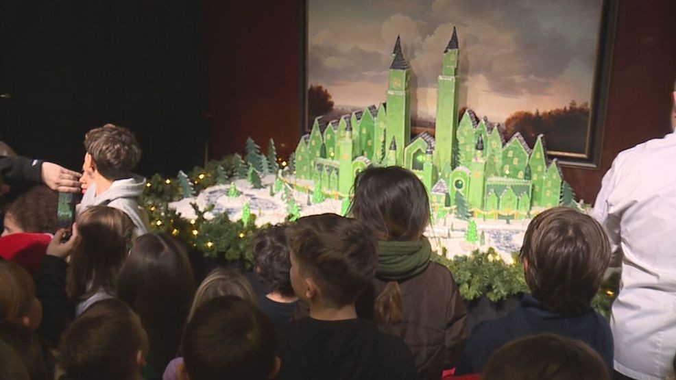 Gingerbread magic returns for 54th sweet season at Portland's Benson Hotel