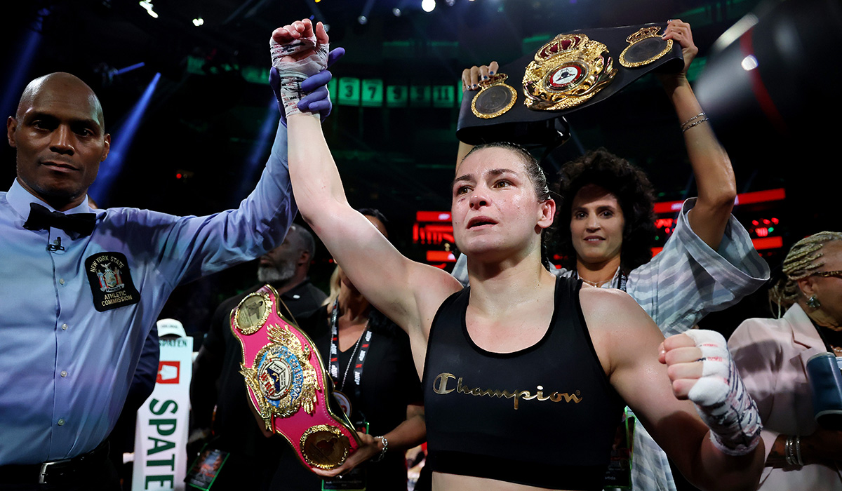 Katie Taylor reveals she’s ‘absolutely’ up for Ronda Rousey fight
