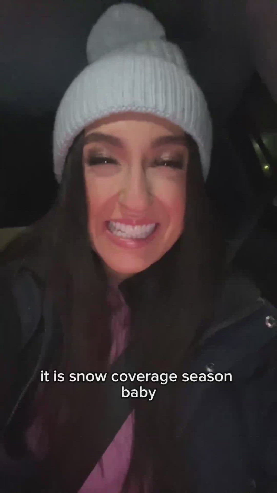 A look at the snow falling in Castle Rock