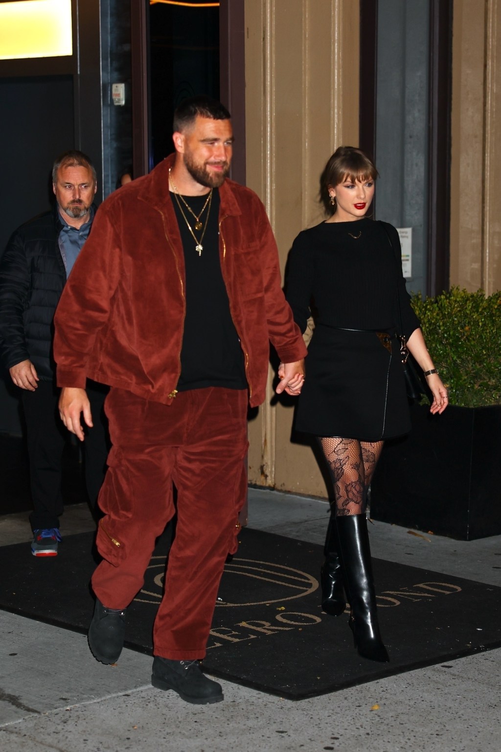 Travis Kelce insists he and Taylor Swift ‘never’ argue as he gets ...