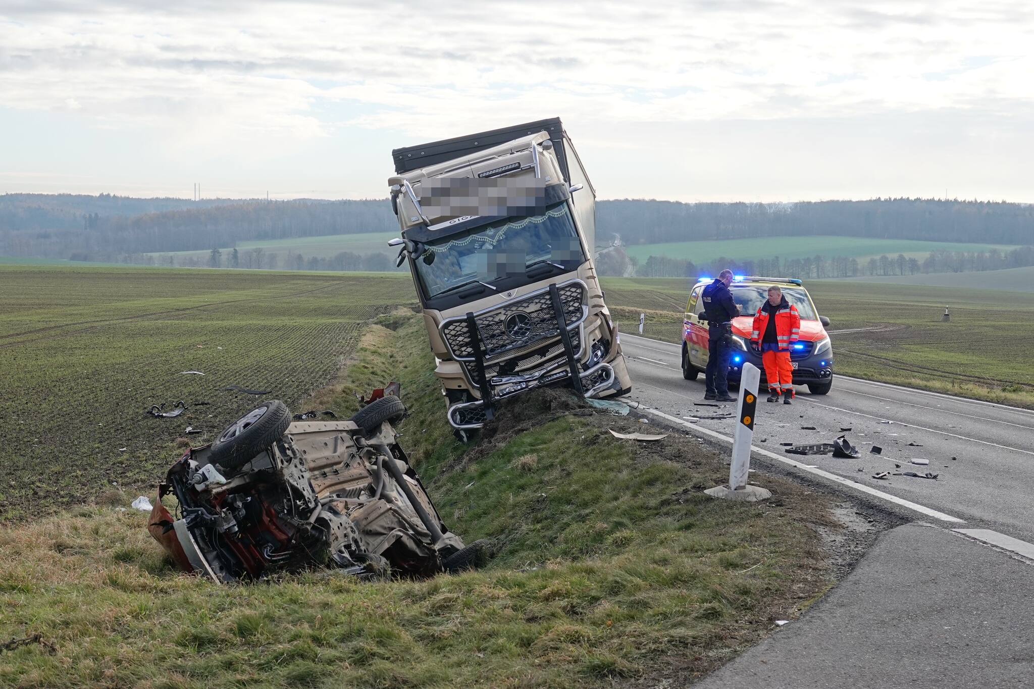 Schone Unfall Auf B101 Heute Bilder