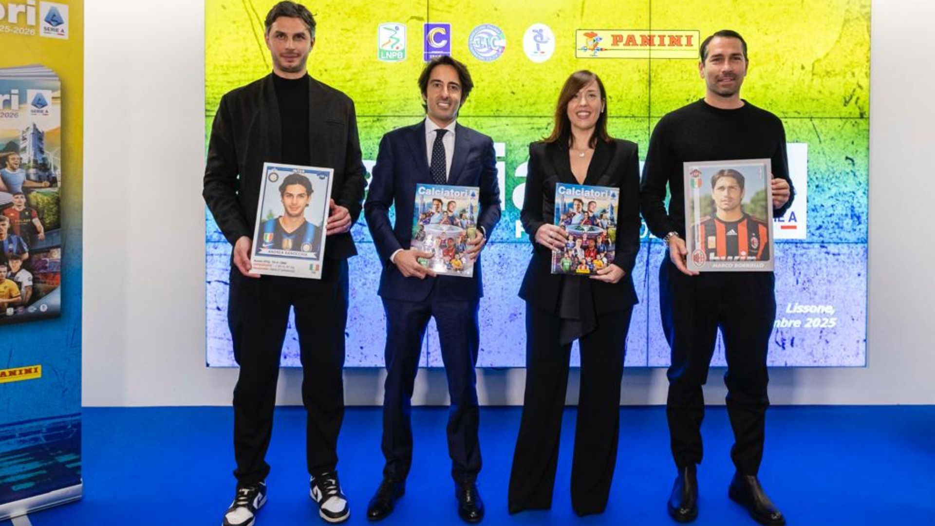 Presentata la nuova collezione "Calciatori 2025-2026"