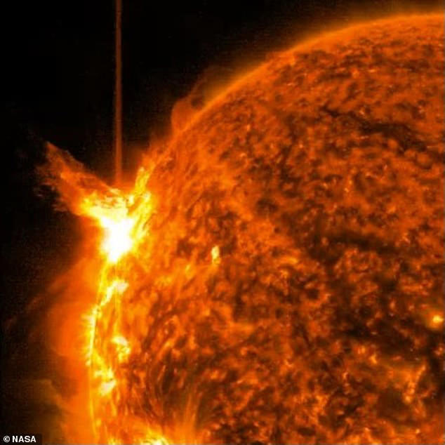 Massive sun eruption triggers emergency alert with blackout risks from ...