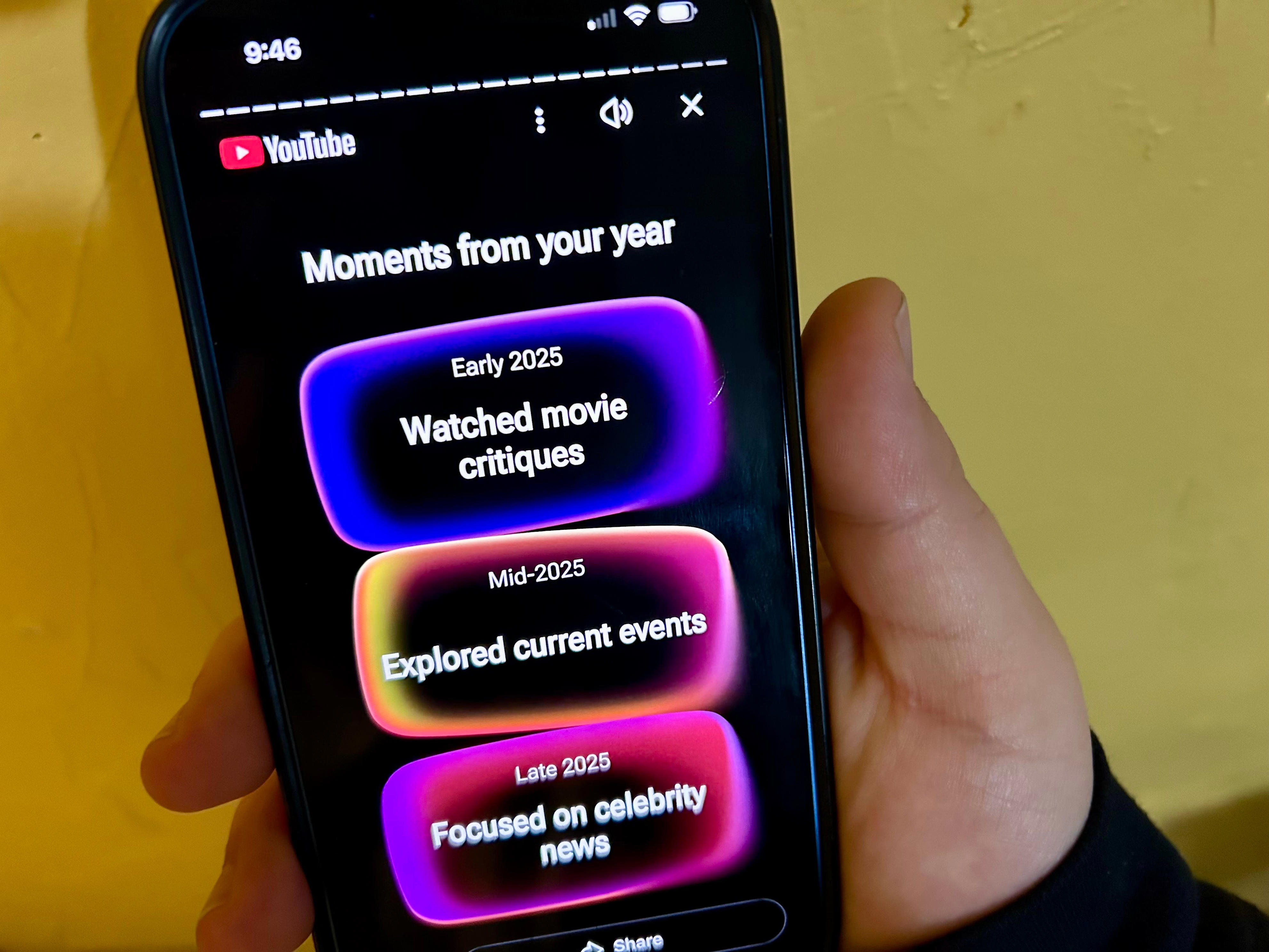 YouTube recap is here. How to see summary of your 2025 watch history