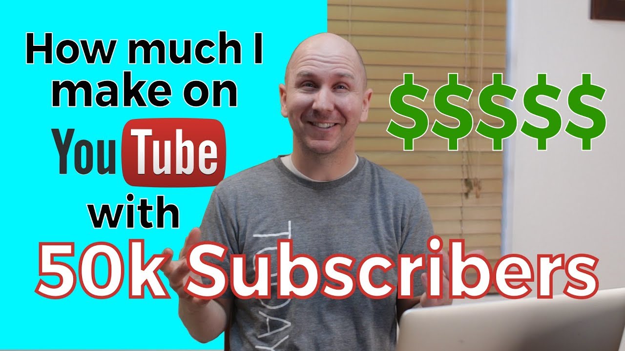 How much money I earn from YouTube with 50k subs