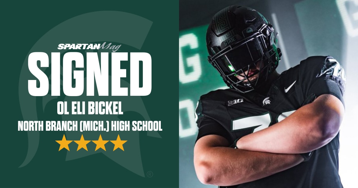 Michigan State signs 2026 four-star North Branch (Mich.) OL Eli Bickel