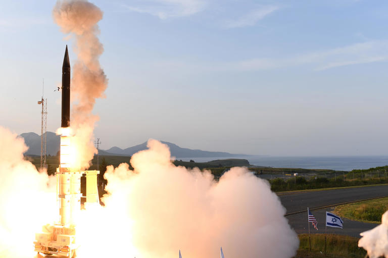 A new combat-proven ballistic missile shield that shot down Iranian ...