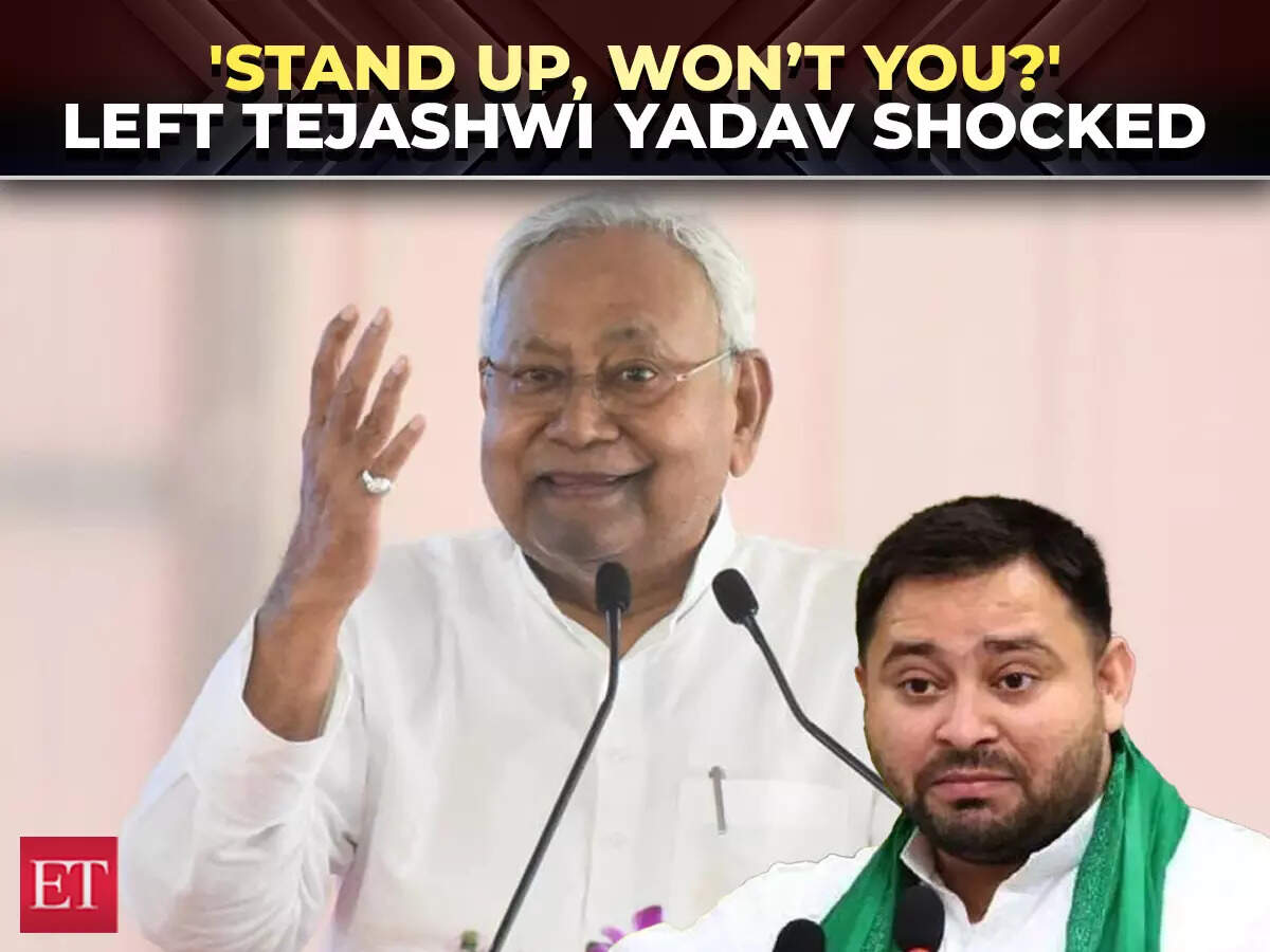 Bihar Assembly | CM Nitish Kumar’s remark 'Stand up, won’t you?' left ...