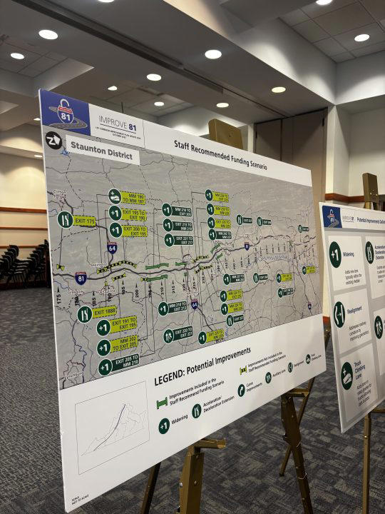 VDOT committee reviews plan for future I-81 projects