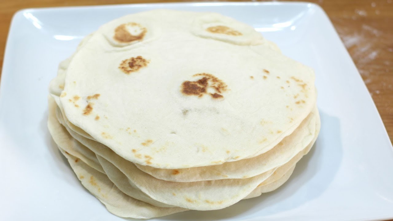 How to make flour tortillas | Easy soft homemade flour tortilla recipe