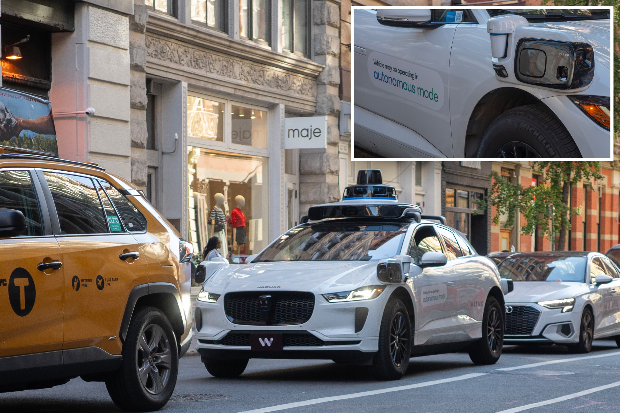 Waymo self-driving cars go full NYC cabbie, are making illegal U-turns ...