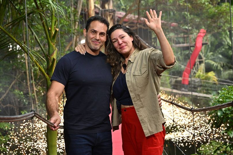 I'm A Celebrity's Kelly Brook in tears as husband lifts her up after ...