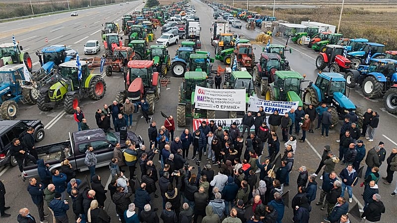 Greek farmers block border crossings in escalating dispute over delayed ...