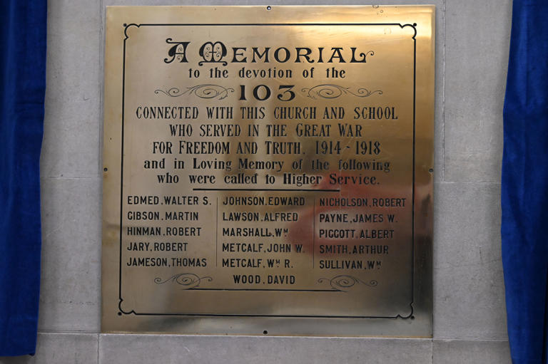 We’ve helped return a World War I memorial plaque back to South Shields