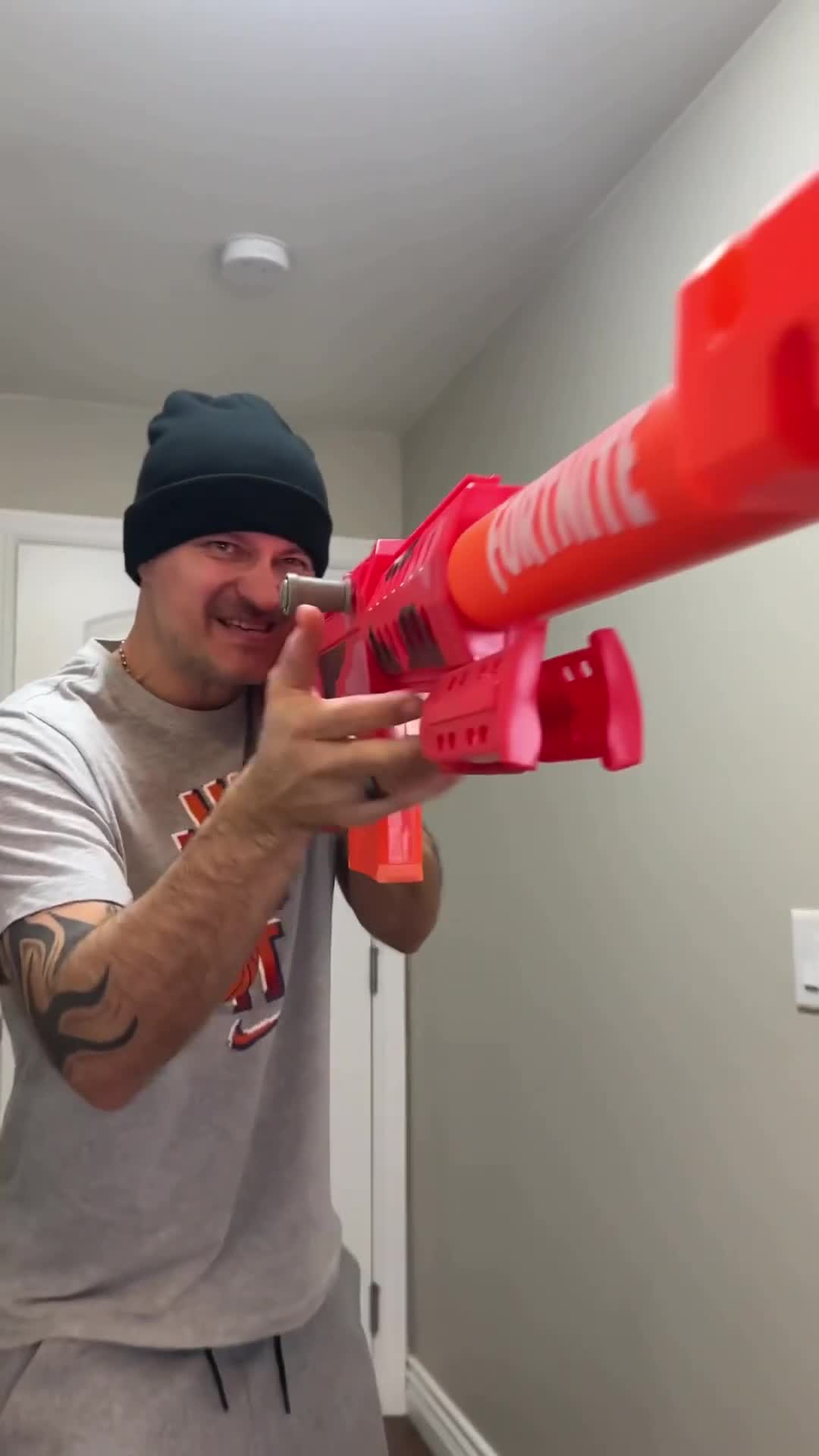 Nerf war clones: Armed robbery!