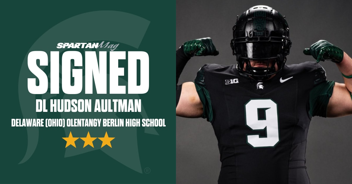 Michigan State signs 2026 three-star Delaware (Ohio) Olentangy Berlin ...