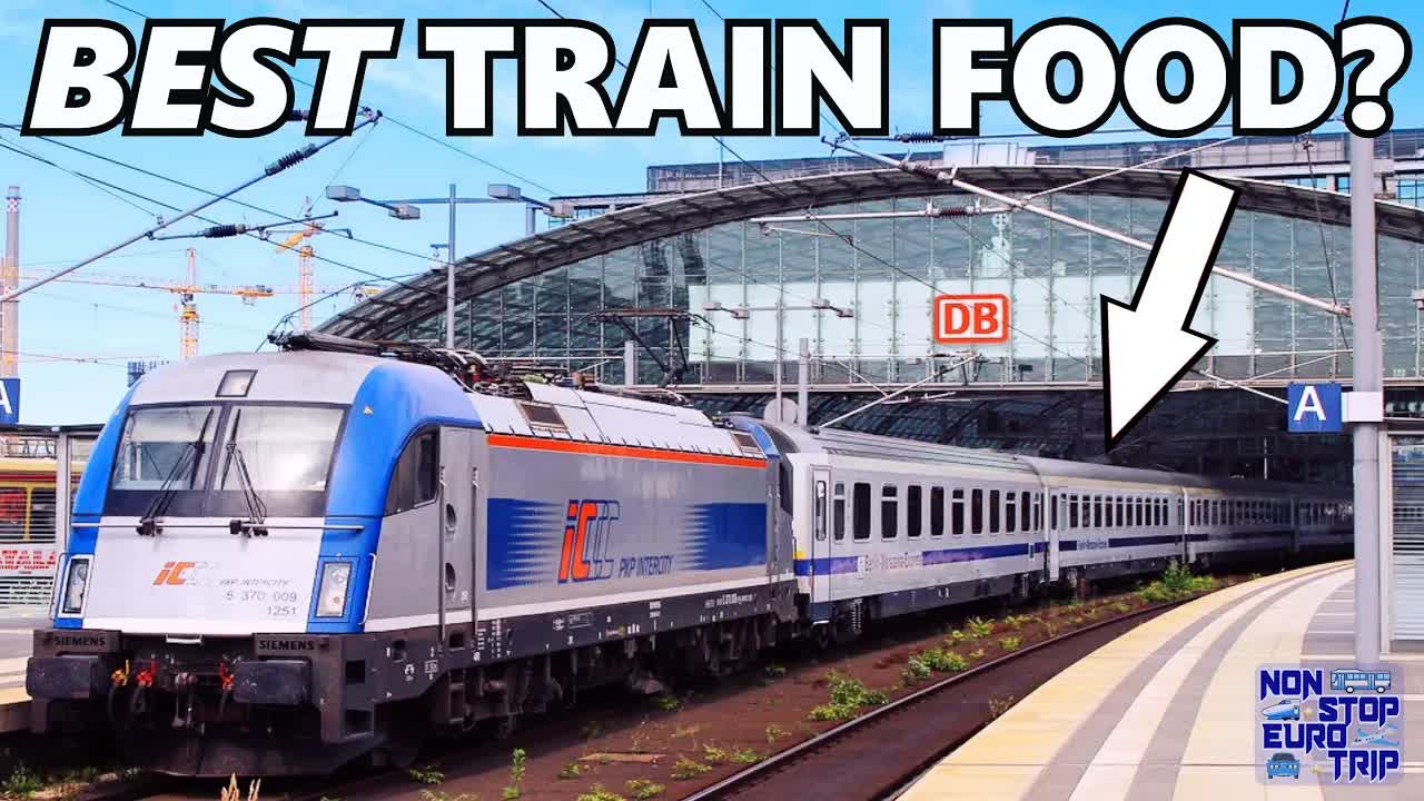 One of Europe's GREAT International Trains / PKP EuroCity from Berlin ...