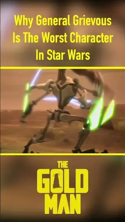 Why General Grievous is the worst character in Star Wars #shorts