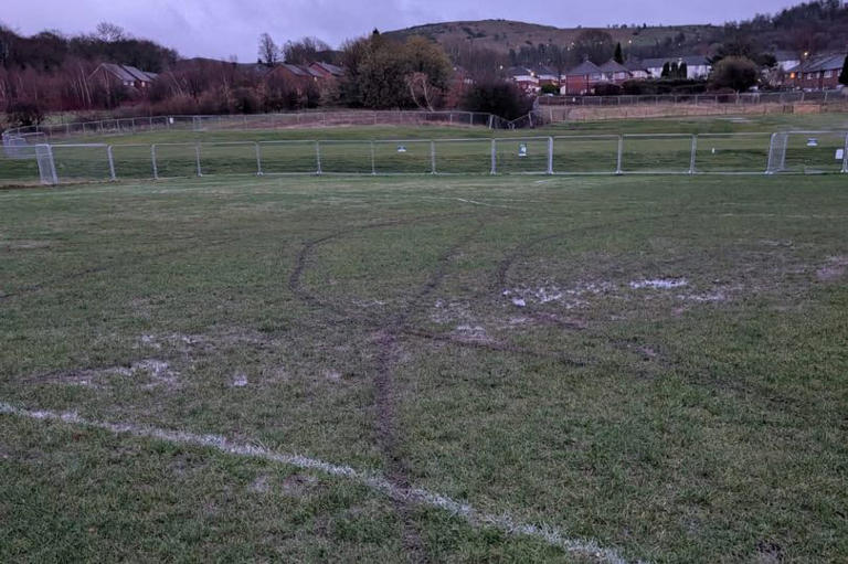 Junior football club 'devastated' after pitches churned up by yobs on ...