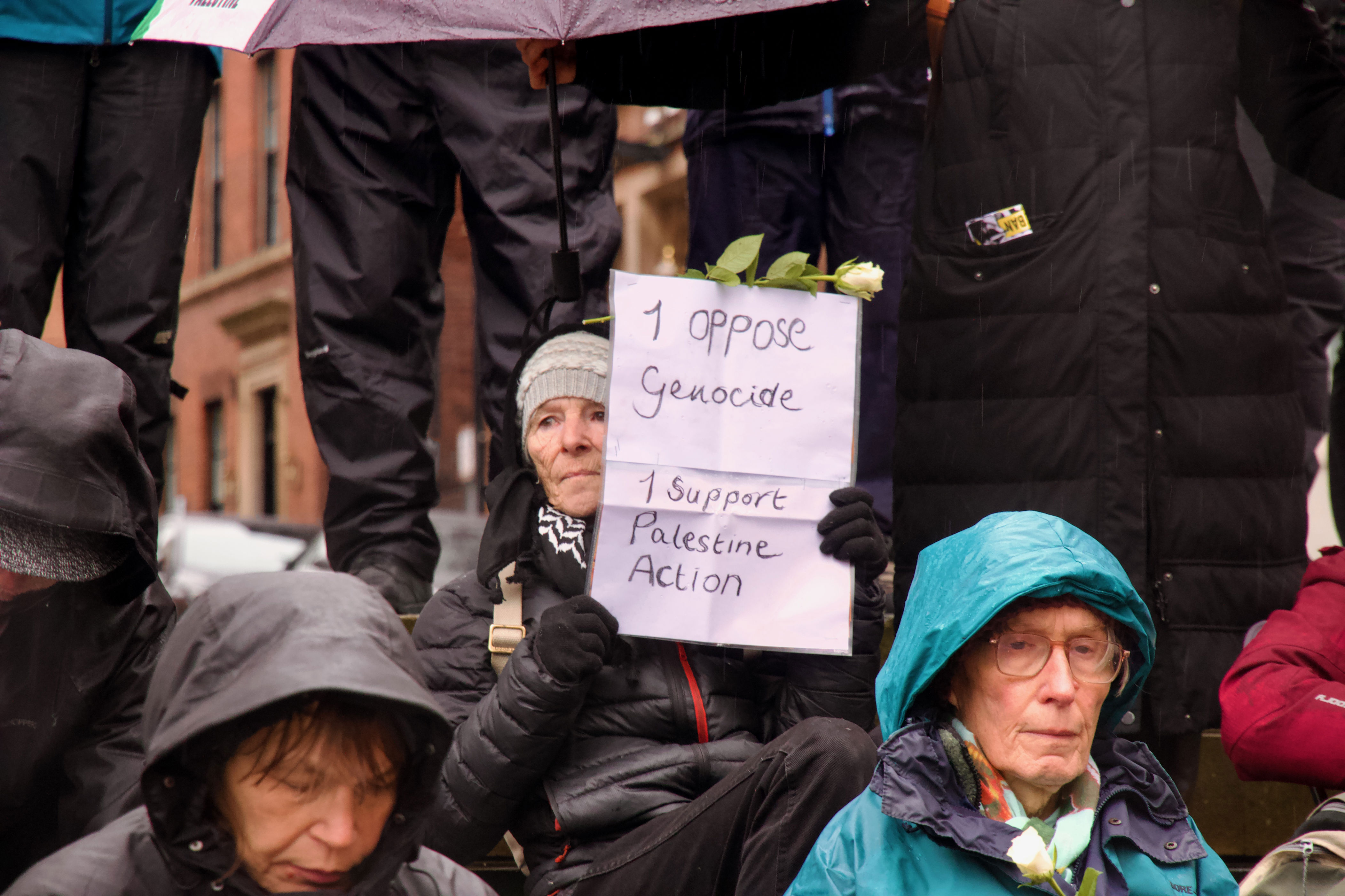 Palestine Action: Protesters in Sheffield carried to police vans and ...